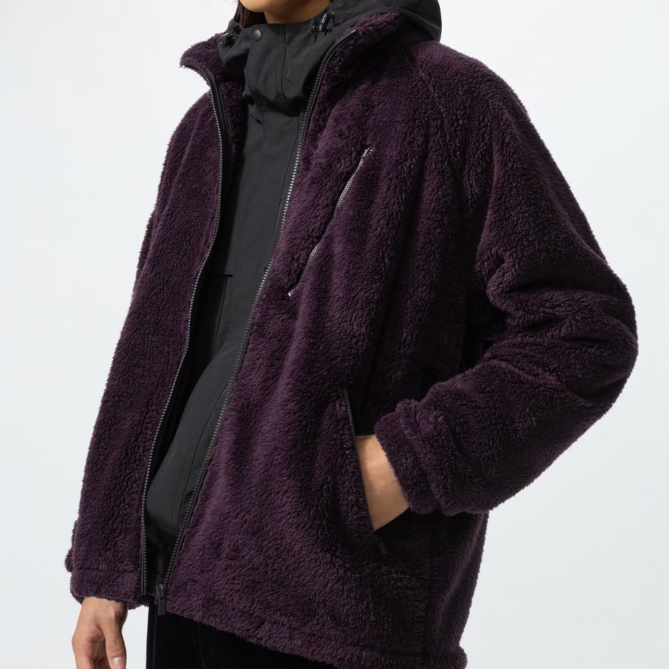 UNIQLO and NEEDLES Fleece Jacket XS-4XL 3 colors Unisex Light and Warm ...
