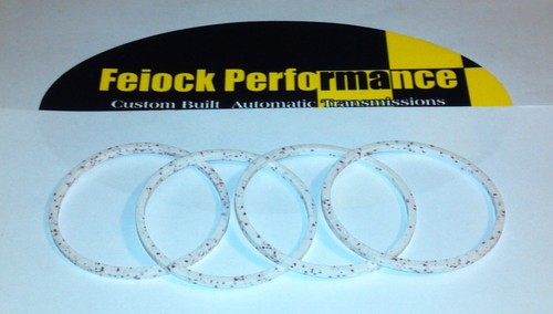 TH400 4L80E Teflon Center Support Ring Kit - 4 Solid Rings - USA ...