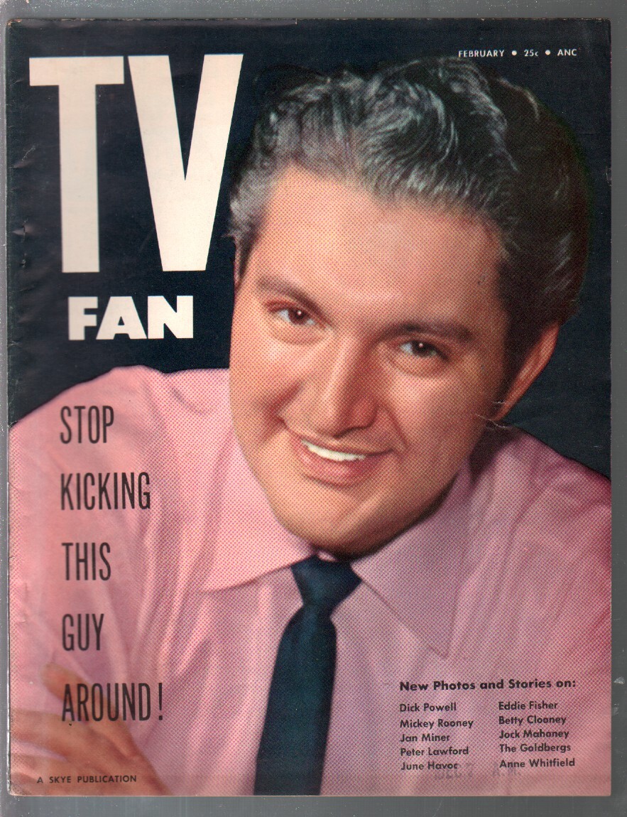 MAG: TV Fan 2/1955-Liberace-George Reeves-Superman-Dick Powell-June ...