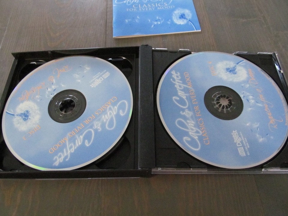 Calm & Carefree Readers Digest Classics Classical for Every Mood Music ...