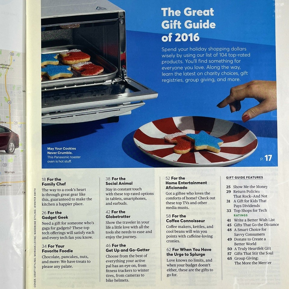 Consumer Reports Dec 2015 Magazine Gift Guide Holiday | eBay