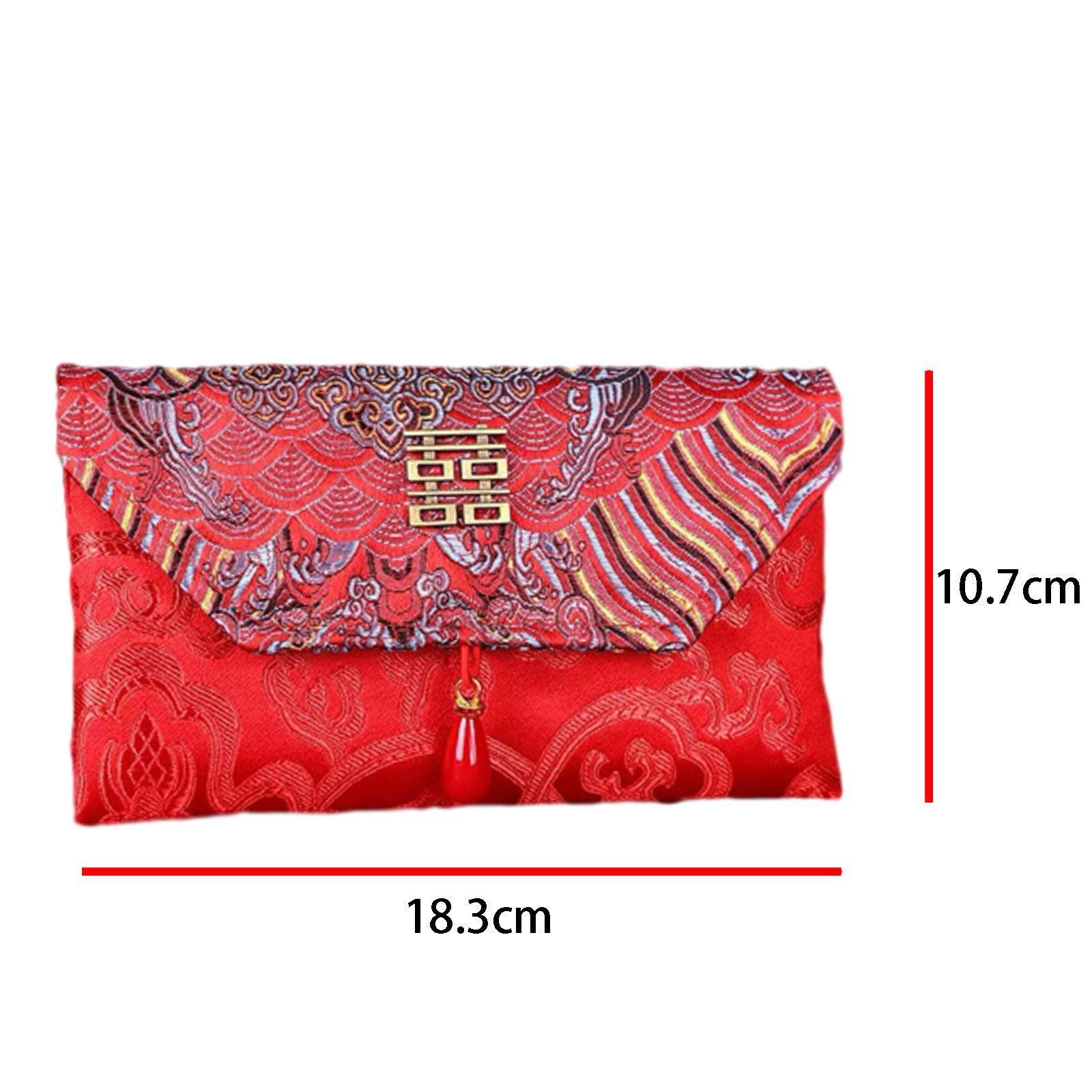 Chinese Wedding Red Envelope 2024 for Spring Festival Wedding Money ...