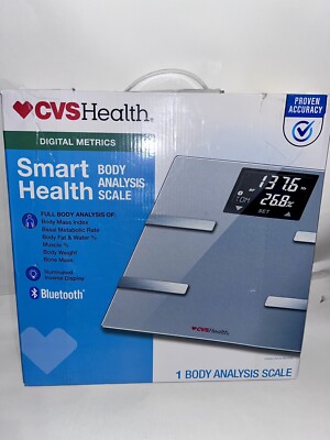 CVS Health, Digital Metrics, Smart Health Body Analysis Scale With ...