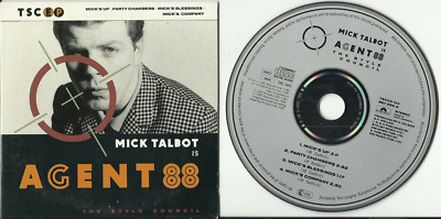 MICK TALBOT AGENT 88 4-Track EP CD single 1987 polydor STYLE COUNCIL ...