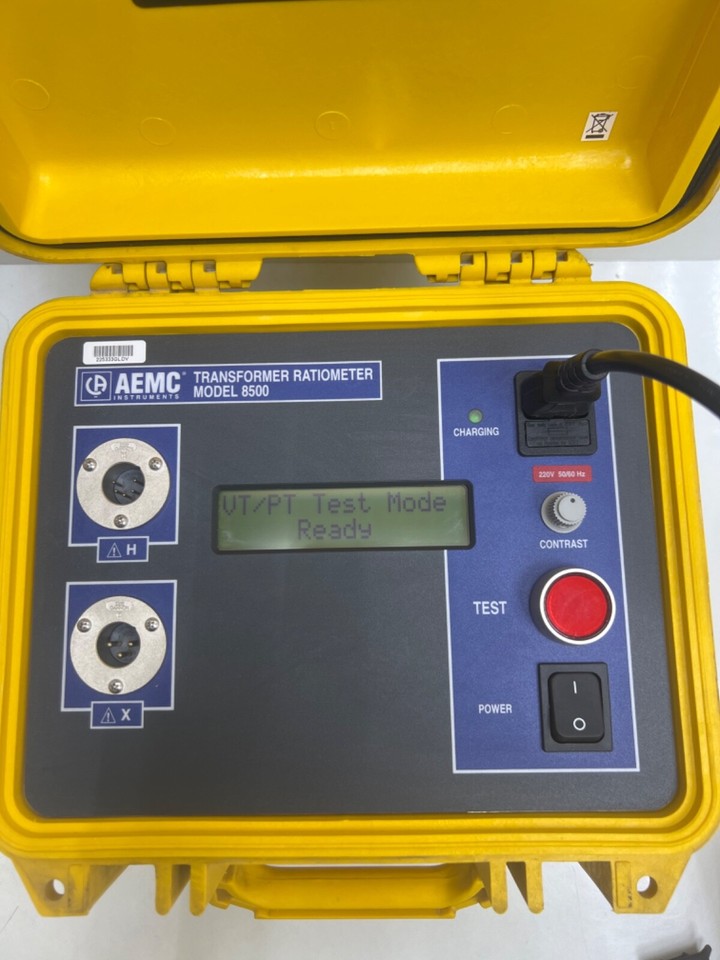 AEMC DTR 8500 DIGITAL TRANSFORMER RATIOMETER (NEED REPLACE BATTERY) | eBay