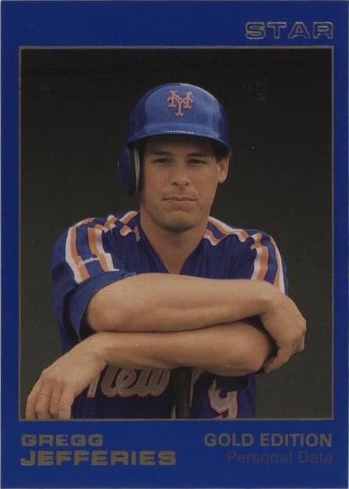 1988 Star Gold - Gregg Jefferies #9 (RC) for sale online | eBay