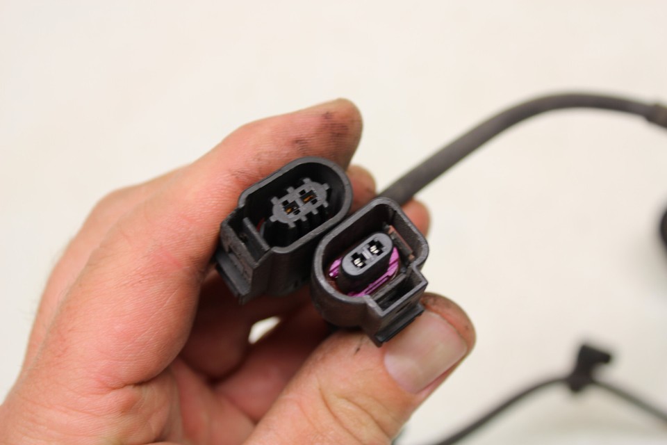 MK2 Audi TT Rear Left ABS Sensor Headlight Range Pigtail TTS TTRS Oem ...