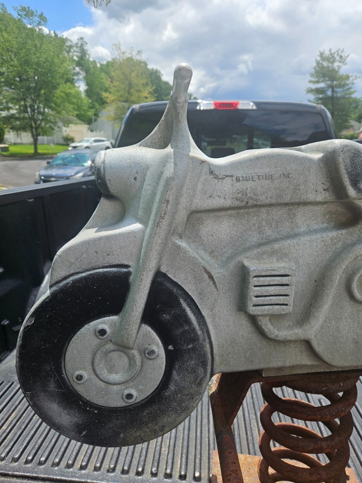Vintage Motorcycle Playground Spring Ride SADDLE MATES GAMETIME Game ...