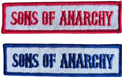 SONS OF ANARCHY MC MOTORCYCLE BIKER CLUB RANK OFFICER TITLE VEST IRON ...