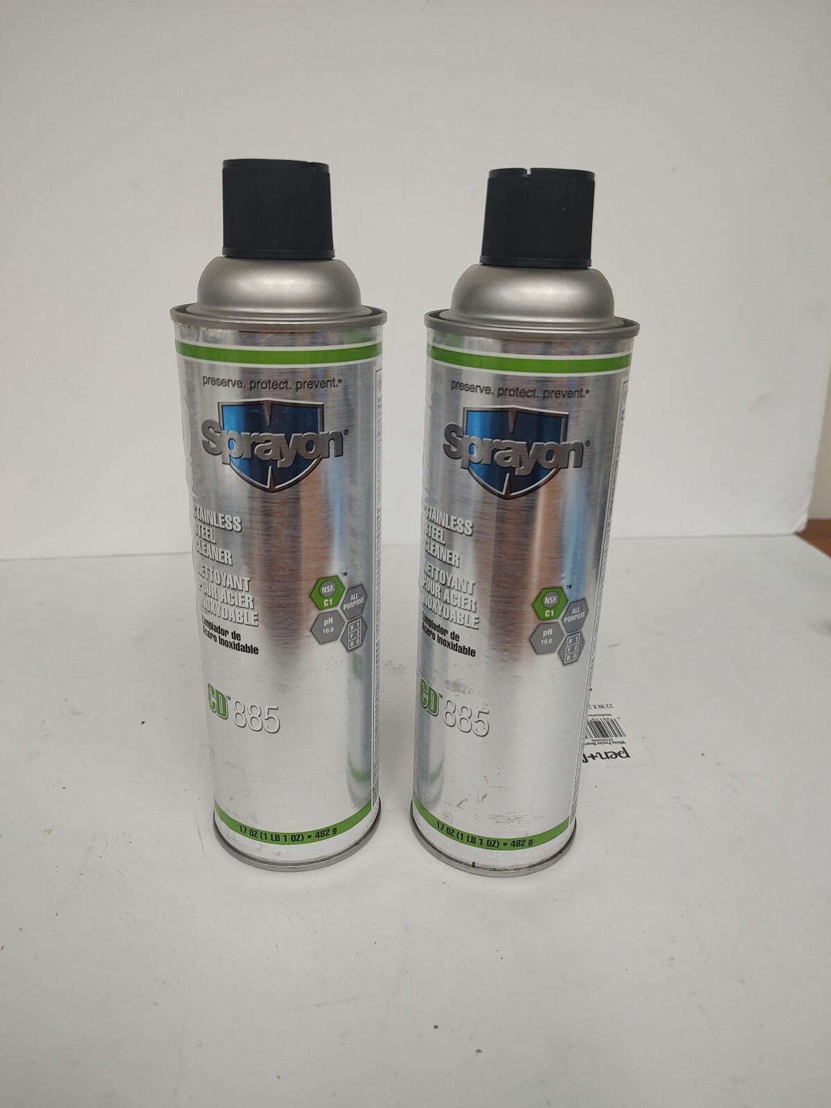 Sprayon Metal Cleaner CD885, 17 fl oz Stainless Steel Cleaner Qty 2 | eBay
