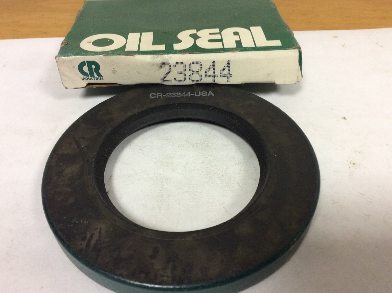 New CR 23844 Oil Seal, Single Lip, 2.375" ID, 3.876" OD, .4375" Width ...