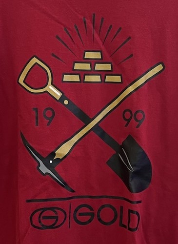 GOLD Wheel Co GOON SQUAD Skate Red T-Shirt Size XL Spitfire Skateboards ...