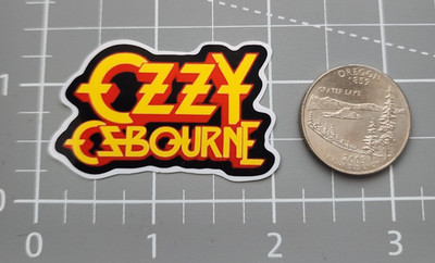 Ozzy Osbourne RIP Vinyl Sticker ~ Metal MTV Prince of Darkness ~ Black ...