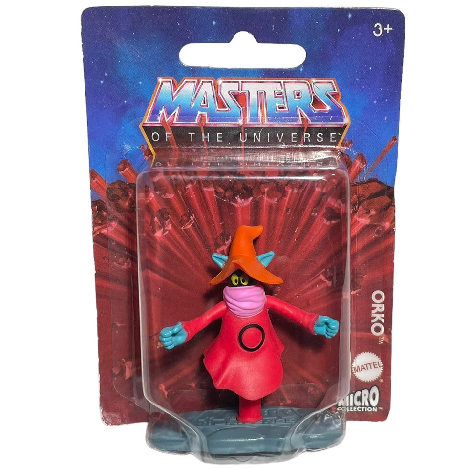 Masters of the Universe Micro Collection Set of 3 He-Man/Man-At-Arms/Orko Mattel | eBay