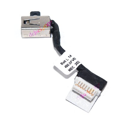 DELL Latitude 3400 3500 Laptop AC DC in Power Jack W/ Cable Connector ...