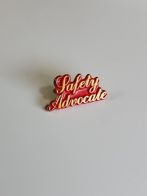 Safety Advocate Lapel Pin | eBay
