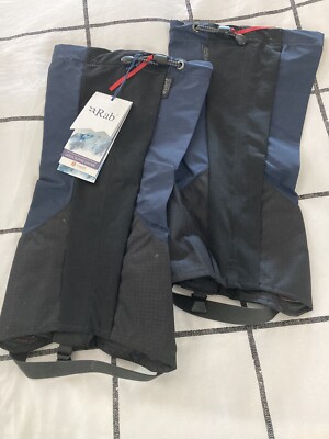 Rab Men's Latok Gtx Gaiter Sz L Black/Blue | eBay