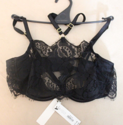 Ann Summers Size XS Duchess Bra New with Tags RRP £26 Black Top XSmall ...