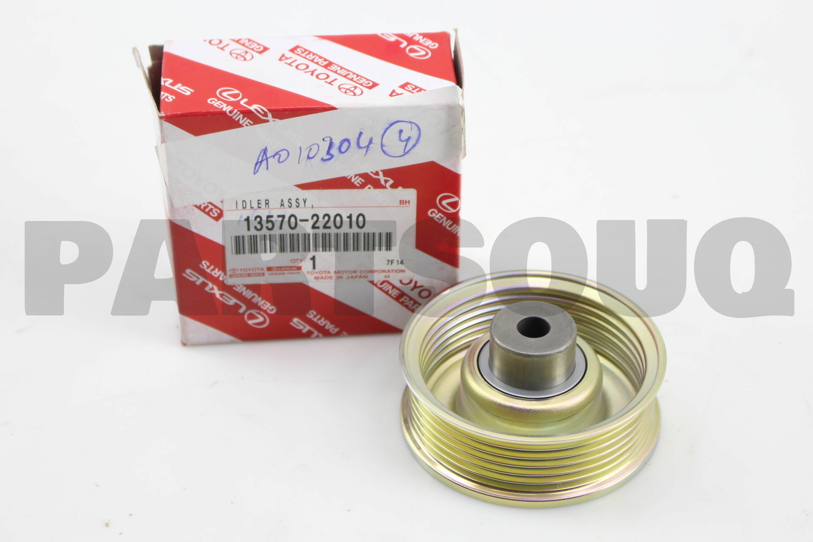 1357022010 Genuine Toyota IDLER ASSY, V-RIBBED, NO.1 13570-22010 | eBay
