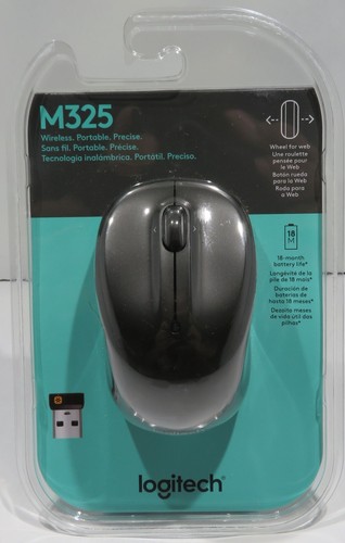 NEW LOGITECH M325 WIRELESS MOUSE - WINDOWS MAC CHROME OS - SEALED | eBay