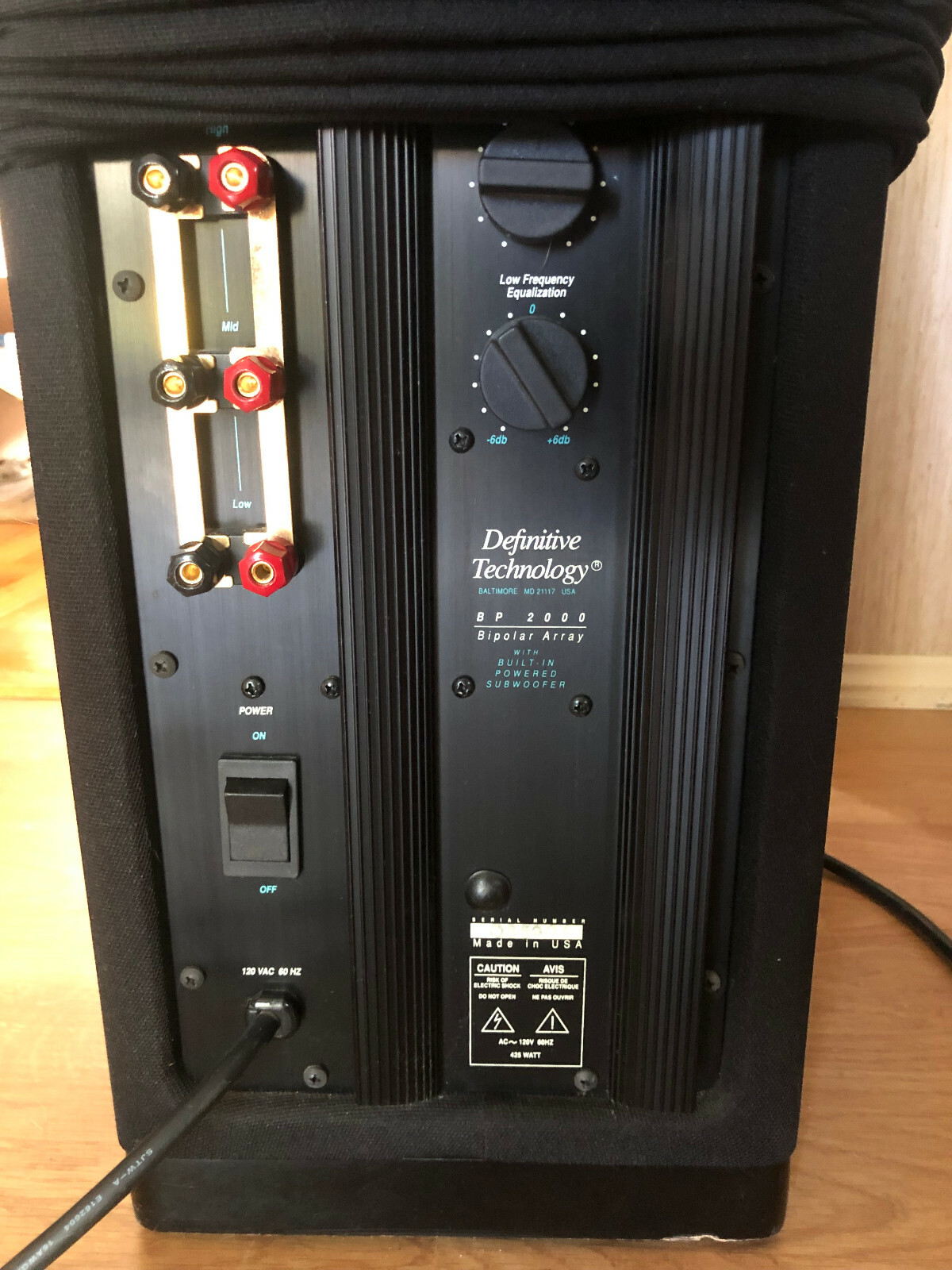 Pair of Definitive Technology BP2000 Floor Standing Speakers LOCAL PICK ...