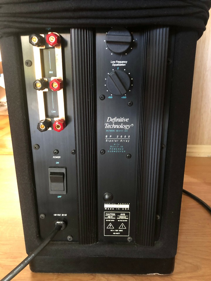 Pair of Definitive Technology BP2000 Floor Standing Speakers LOCAL PICK ...