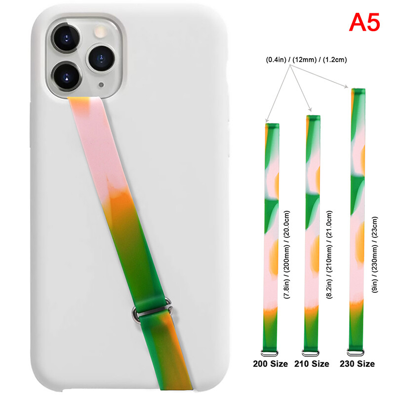 3pcs/set Phone Strap Ropes Grip Loop Wristband Hand Holder Silicone ...