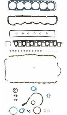 Sealed Power Fel-Pro Full Gasket Set Kit 1965-1985 Ford 300 6 cyl | eBay