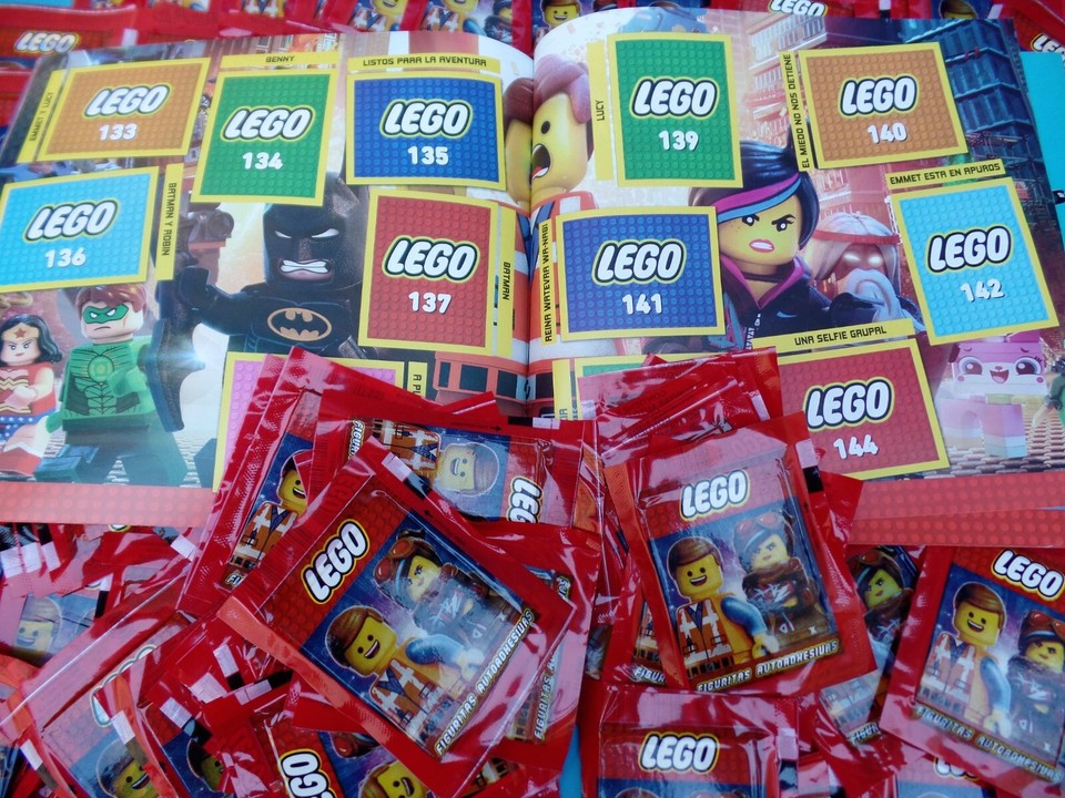 Lego All The characters in his movies 90 envelopes (450 .Cards) Plus ...