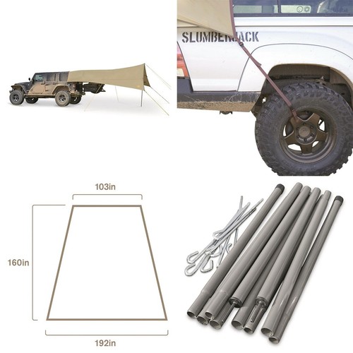 Truck Camping Awning Tent Slumberjack Roadhouse Portable Overlanding ...