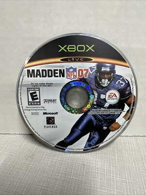 Madden NFL 07 (Microsoft Xbox, 2006) (Disc Only) 14633152302| eBay