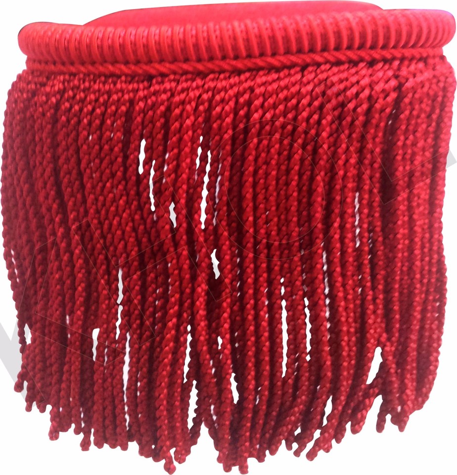Red Silk Epaulettes Shoulder Epaulettes with Fringe Marching Band ...