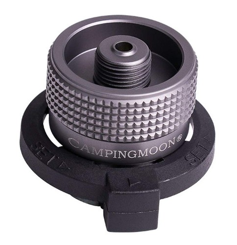 CAMPINGMOON Camping Grill Gas Stove Adapter(Vertical type), Input ...