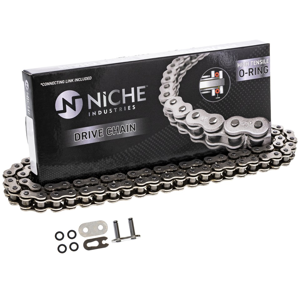 NICHE 420 Drive Chain 132 Links O-Ring With Connecting Master Link ...