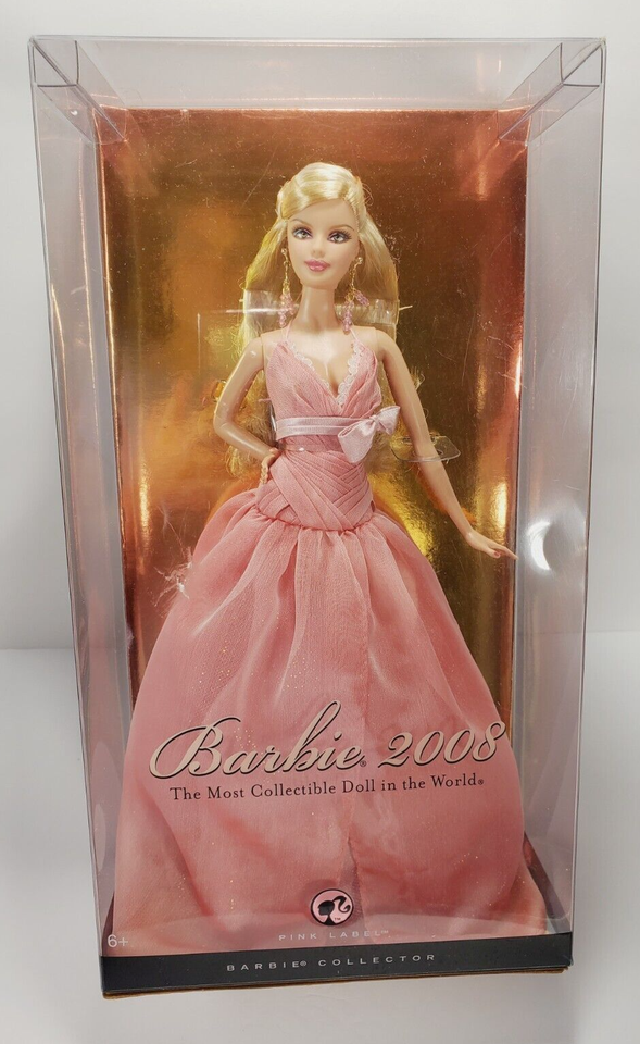 NEW 2007 Barbie 2008 Pink Label Doll Barbie Collector Mattel #L9590 | eBay