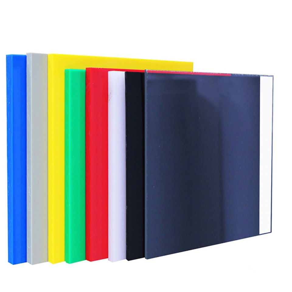 HDPE Sheet – Black & Natural Cut to Size White Plastic Block Panel ...