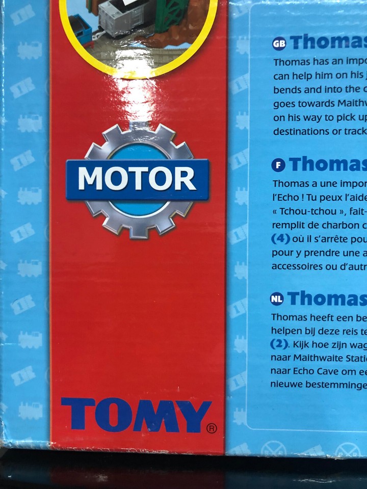 2007 RARE Trackmaster Thomas At Echo Cave Train Set NEW & FACTORY ...