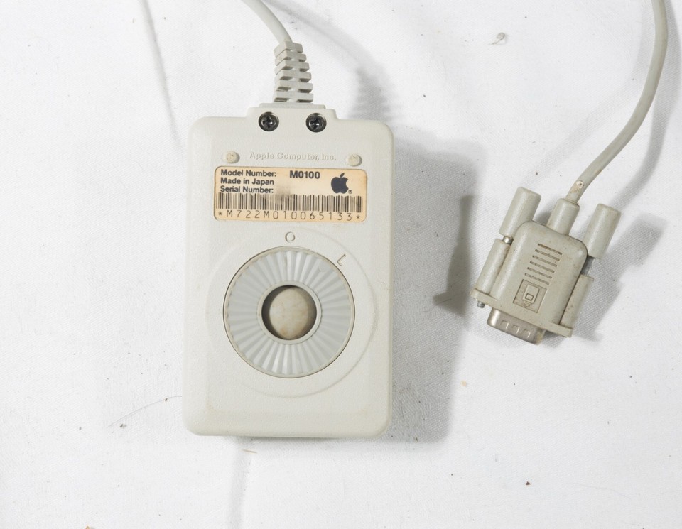 Vintage Apple M0100 Macintosh Lisa 128k 512k Plus Mouse tested 5133 | eBay