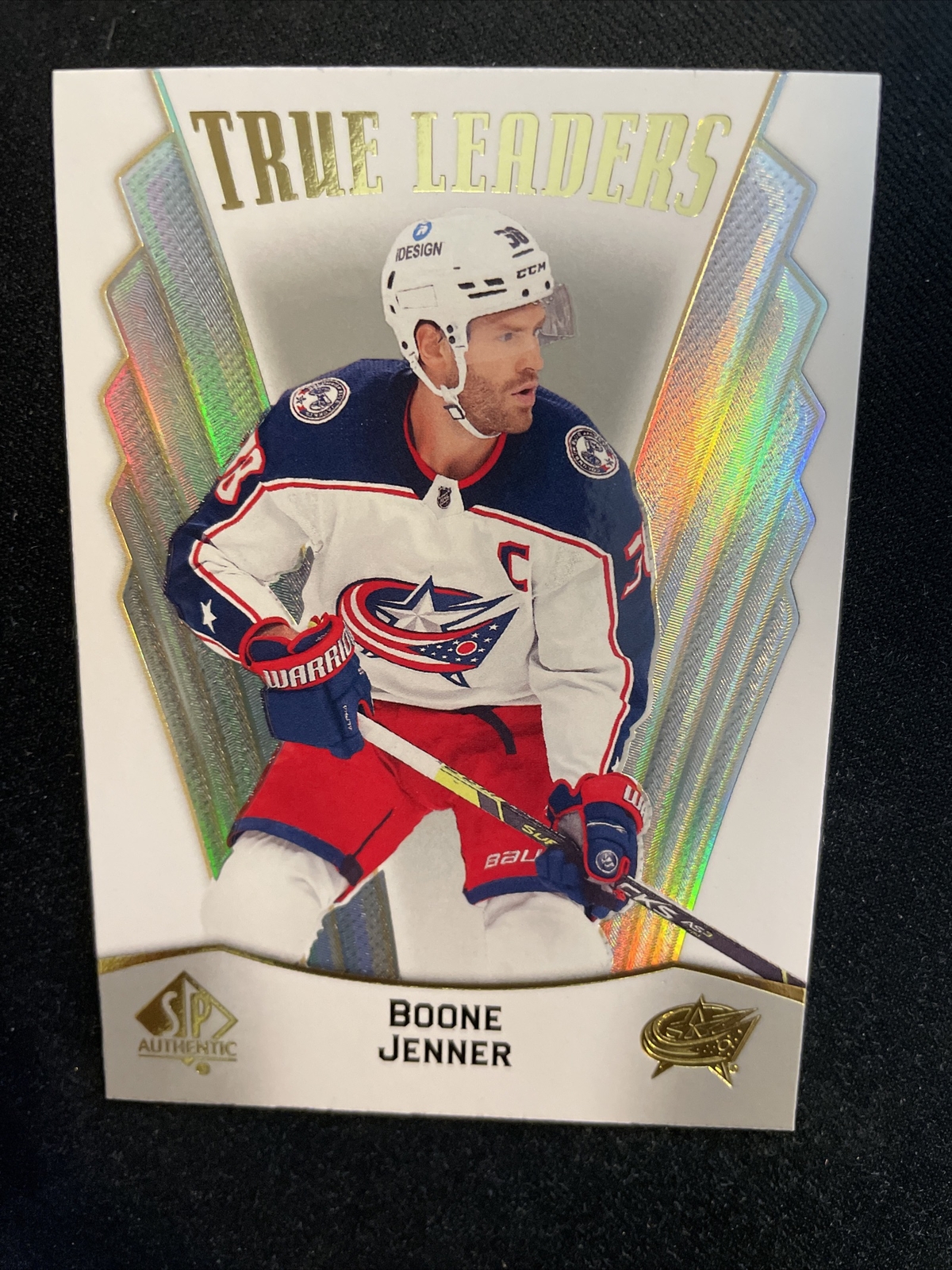 21-22 UD SP Authentic True Leaders TL-21 Boone Jenner | eBay