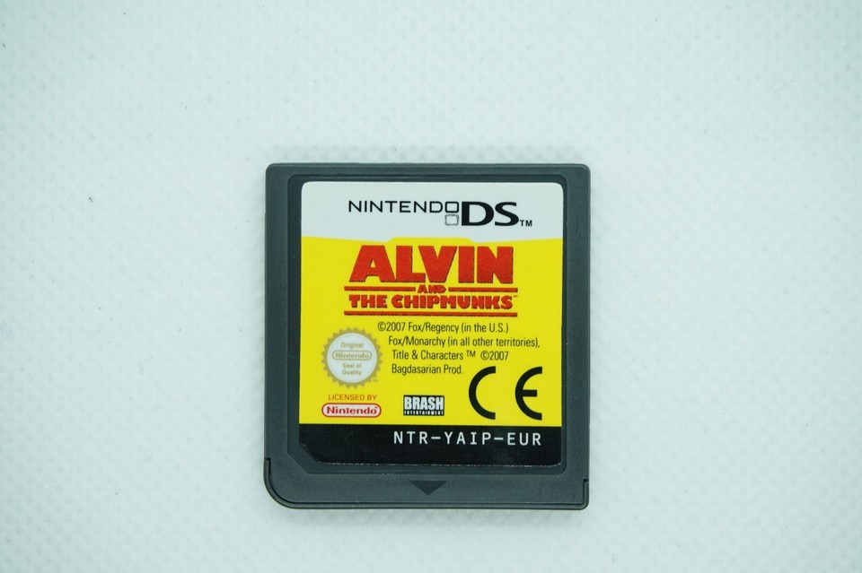 Alvin and the Chipmunks Nintendo DS 2007 EUR PAL 3DS Original Game ...