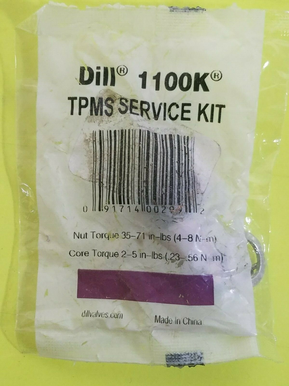 (NEW) Dill 1100K Tire Pressure Monitor Sensor Service Kit (Lot of 6) | eBay