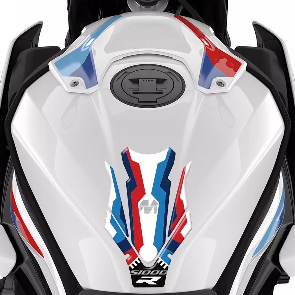For 2019-2024 BMW S1000R 3D Gel Gas Fuel Tank Protector Pad Cover Decal ...