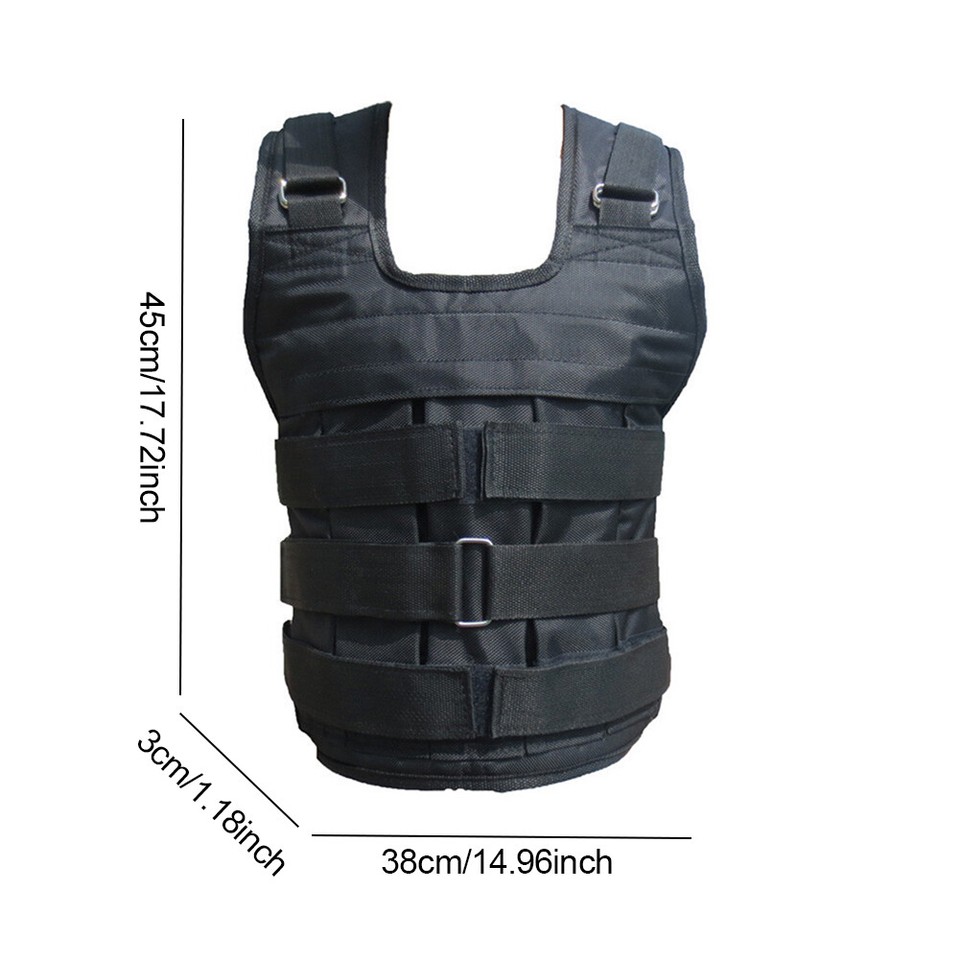 Weighted Vest Running Vest Comfortable Weight Loading Vest for Strength ...