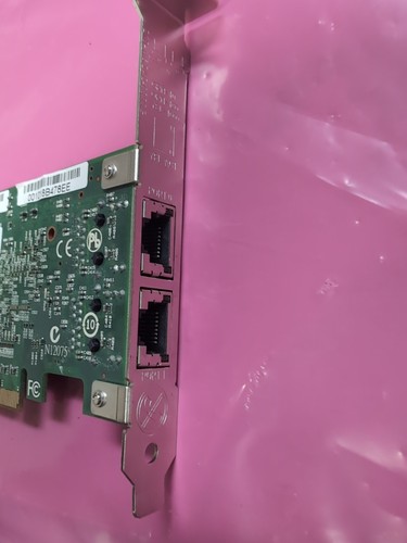 F169G 2 Port Gigabit Network Card FOR DELL Broadcom bcm5709C Chip G218C ...