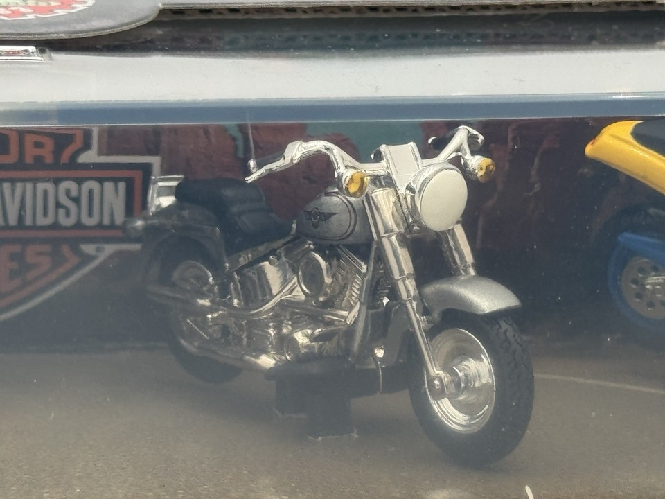 Hot Wheels Collectibles Rumble Road Harley Davidson Motorcycle 4pk -1: ...