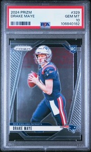 Drake Maye 2024 Prizm #329 Base Price Guide - Sports Card Investor