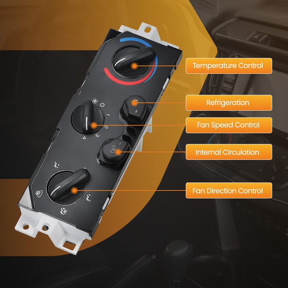 A/C Heater Control Switch Panel For Chevy Colorado GMC Canyon 2004-2012 ...