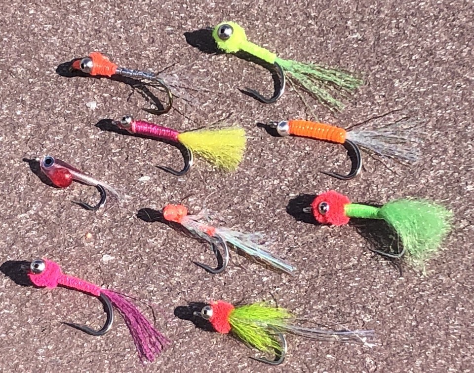 FLY FISHING FLIES - ULTIMATE AMERICAN SHAD FLY Assortment size #4-6 (18 ...