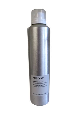 ARROJO Refinish Dry Shampoo with Aloe Ver & Ginger, 8.5 Oz Full Size ...