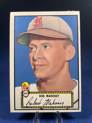 1952 Topps Baseball Card Bob Mahoney #58 St. Louis Browns | eBay